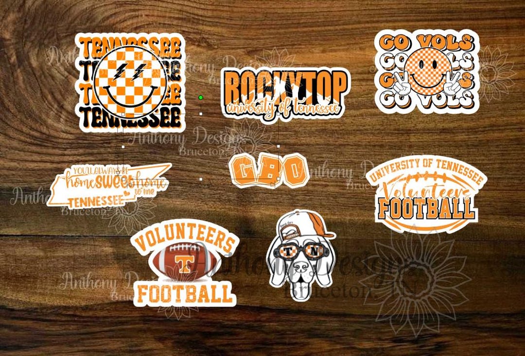 Tennessee Vinyl Stickers - Etsy