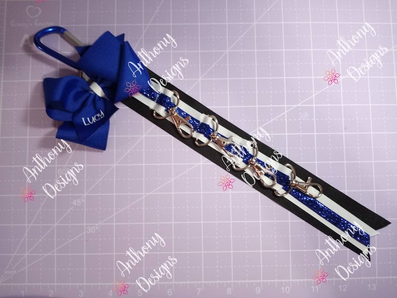 Cheerleader Backpack Bow Holder Personalized - Etsy