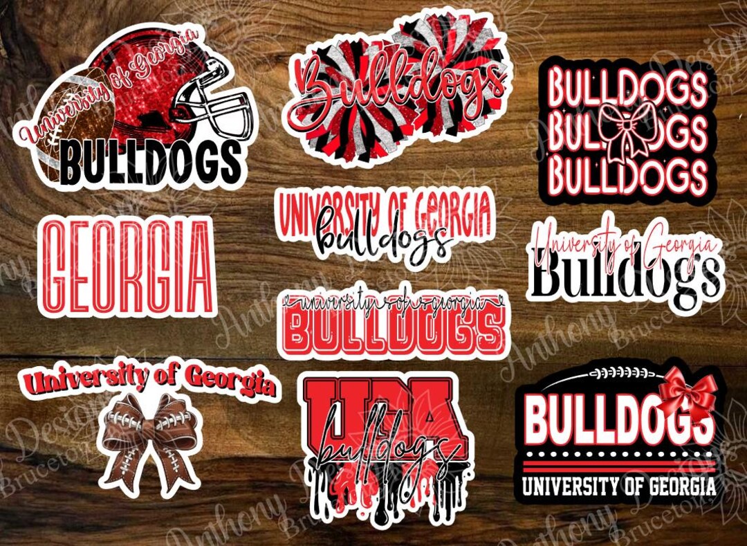 Georgia Vinyl Stickers You Receive All Stickers in Listing Photo - Etsy