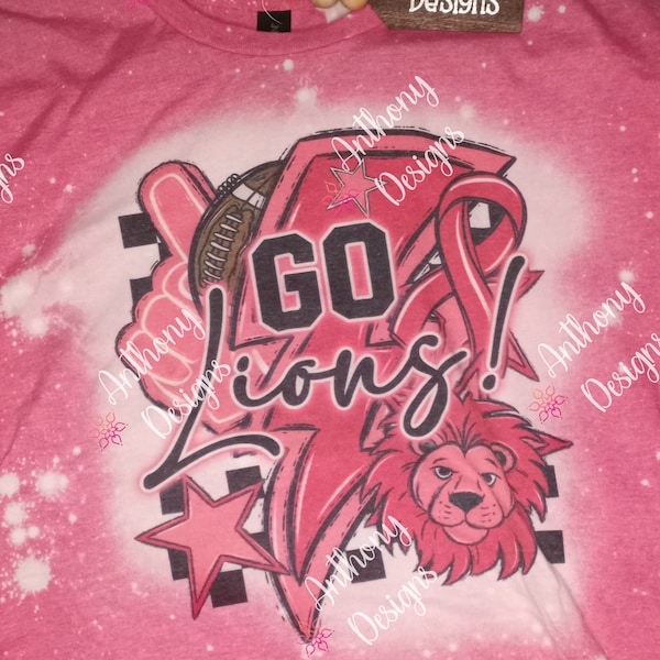 Pink Lions Shirt - Etsy