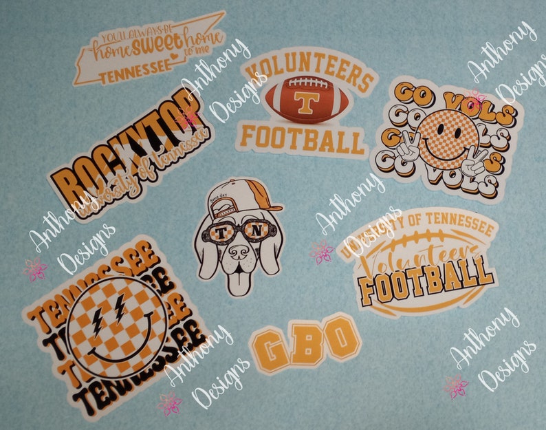 Tennessee Vinyl Stickers - Etsy