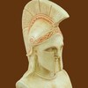 Ajax the Great Statue, Aias Solid Bronze Bust Sculpture, Greek ...