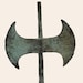 Bronze Axe Double Sided Weapon, Greek Labyrs Weapon Solid Bronze ...
