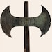 Double Sided Axe, Labrys Greek Minoan Weapon, Bronze Weapon Solid ...