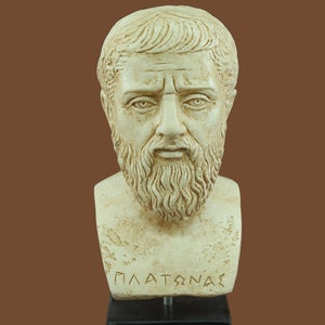 Plato Head Sculpture, Head Bust Museum Replica Philosophy Statue ...