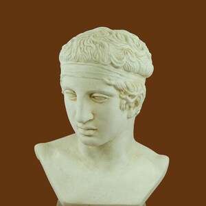 Head of Diadumenos of Polyclitus Masterpiece of Ancient Greek Sculpture ...