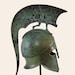 Corinthian Spartan Helmet Anthemion and Gorgonion Crest Bronze ...