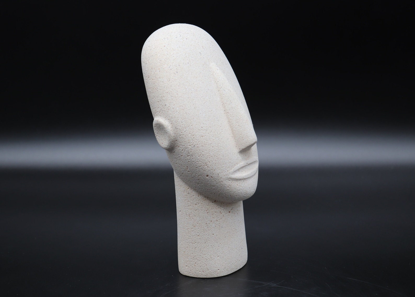 Idol Head Porestone Statue Cycladic Museum Replica Figurine - Etsy