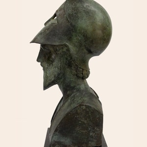 Ajax the Great Statue, Aias Solid Bronze Bust Sculpture, Greek ...