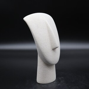 Porestone Idol Head Statue, Cycladic Museum Replica Figurine, Art ...