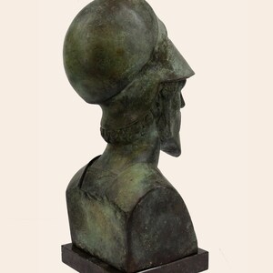 Ajax the Great Statue, Aias Solid Bronze Bust Sculpture, Greek ...
