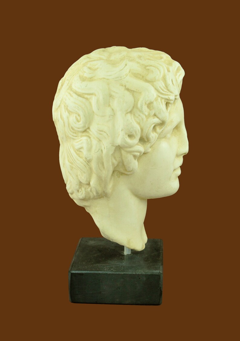 Alexander the Great Ancient Greek Demi-god Head Of Alexander | Etsy