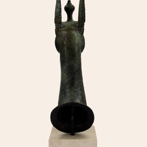 Griffin Bird Head Statue, Greek Mythology Creature Solid Bronze Statue ...