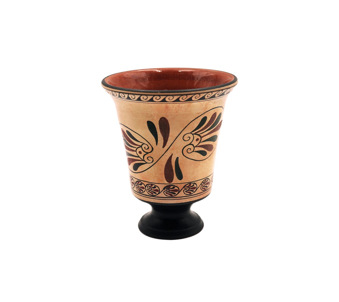 Pethagorean Cup Greek Pottery Pythagoras Mug Dionysus and - Etsy