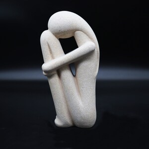 Thinking Woman Cycladic Statue, Ancient Greek Art Inspired Large ...