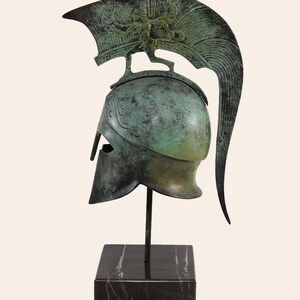 Corinthian Spartan Helmet Anthemion and Gorgonion Crest Bronze ...
