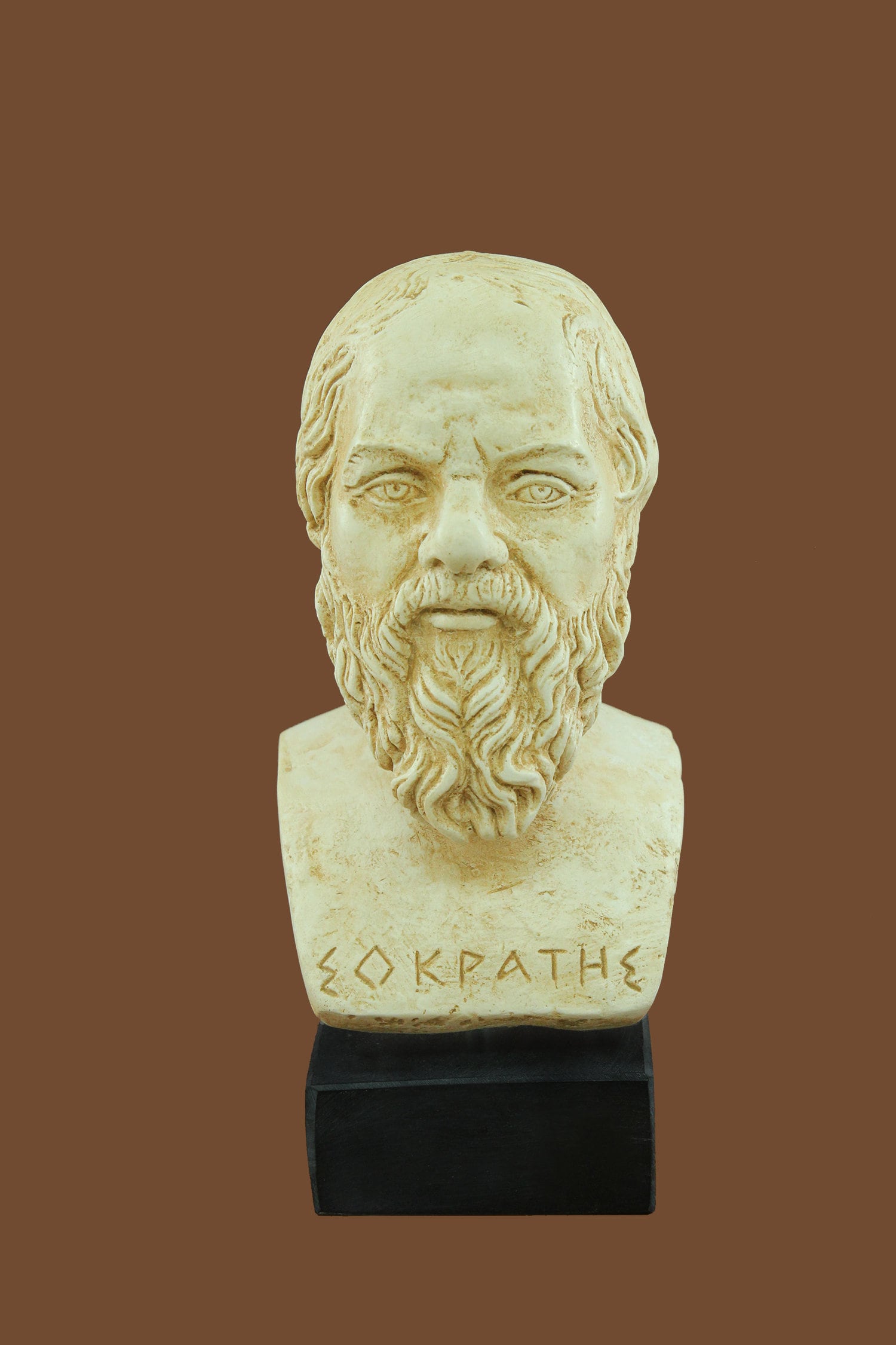 Socrates Head Statue