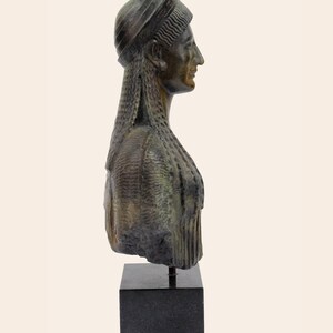 Korai Acropolis Statue, Female Greek Athene Statue, Solid Bronze Greek ...
