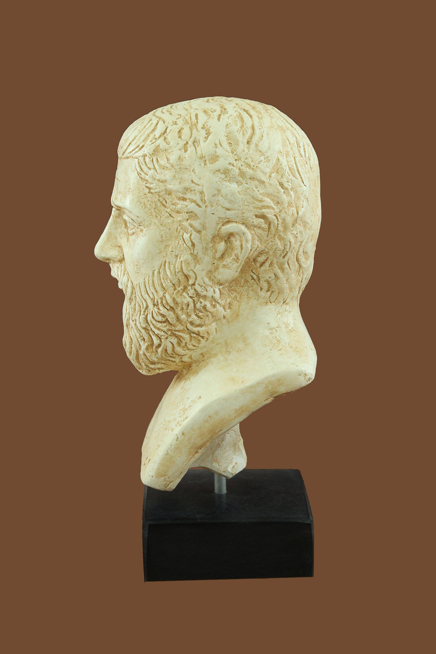 Plato Head Sculpture, Head Bust Museum Replica Philosophy Statue ...