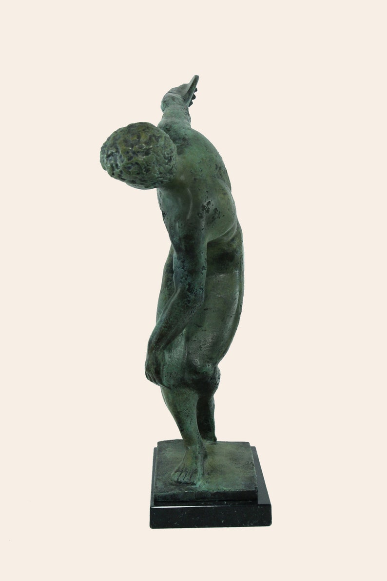 Discobolus of Myron Ancient Greek Disc Thrower Olympic Games | Etsy