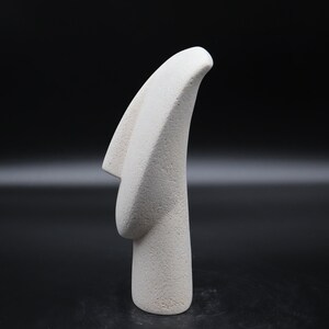 Porestone Idol Head Statue, Cycladic Museum Replica Figurine, Art ...