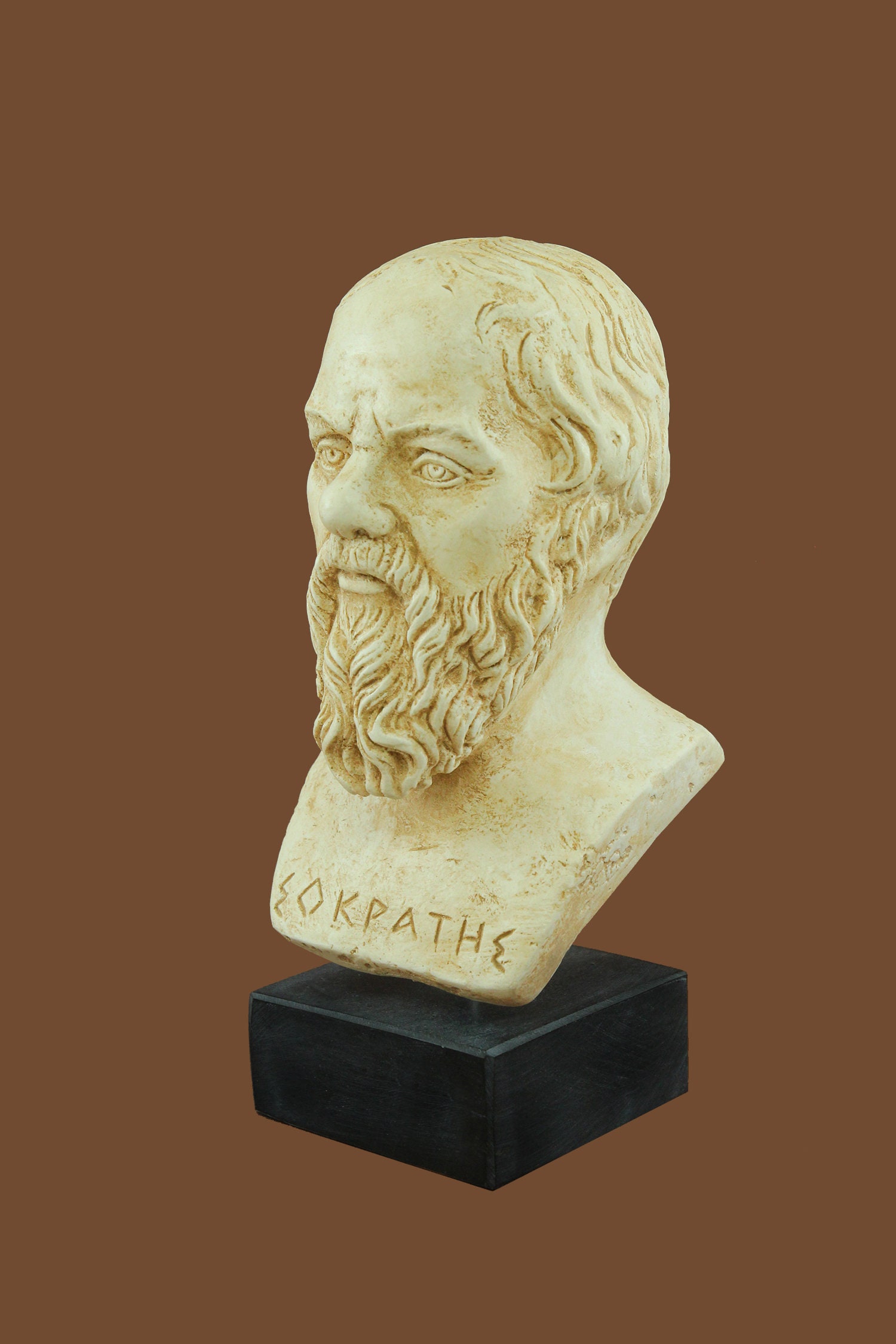 Socrates Head Sculpture, Greek Socrates Head Bust Museum Replica ...