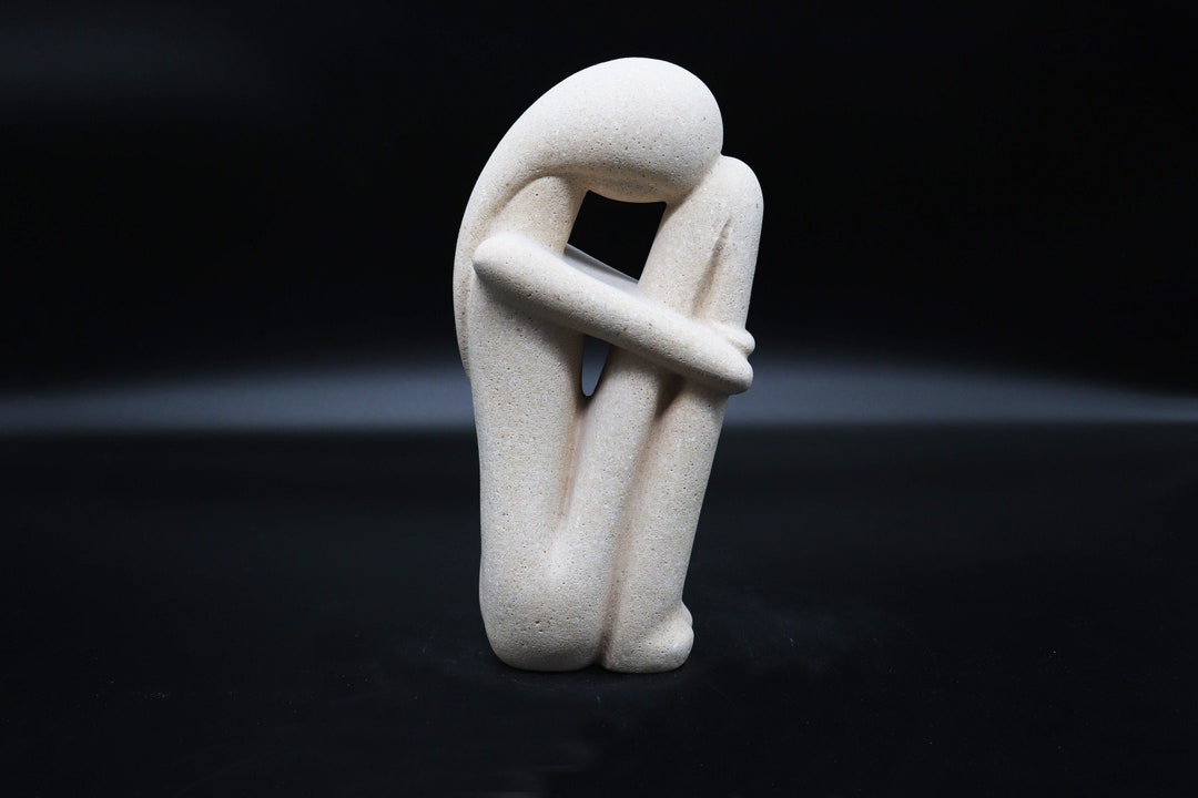 Thinking Woman Cycladic Statue, Ancient Greek Art Inspired Large ...