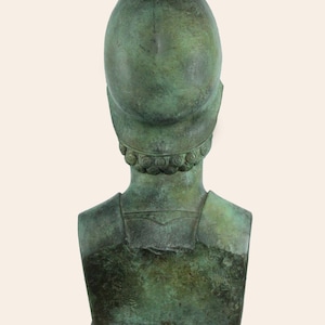 Ajax Great King of Salamis Bust Ancient Greek King Aiantas Plaster ...