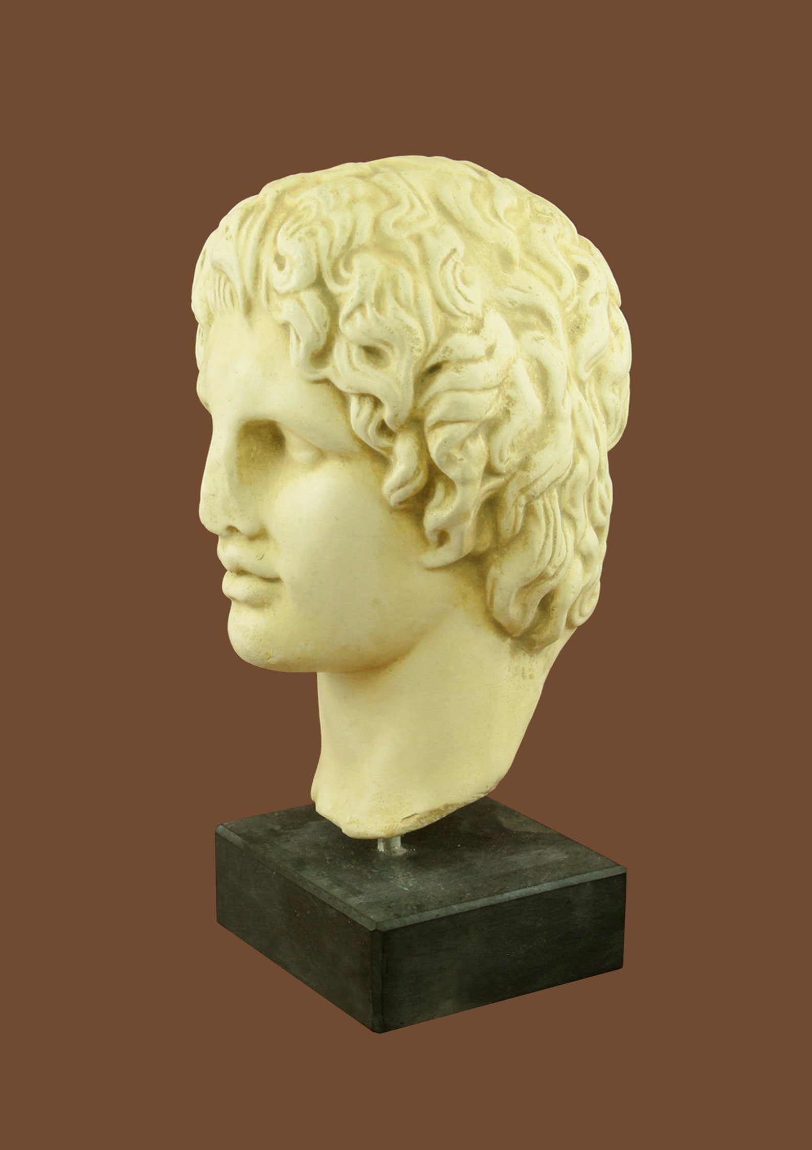 Alexander the Great Ancient Greek Demi-god Head Of Alexander | Etsy