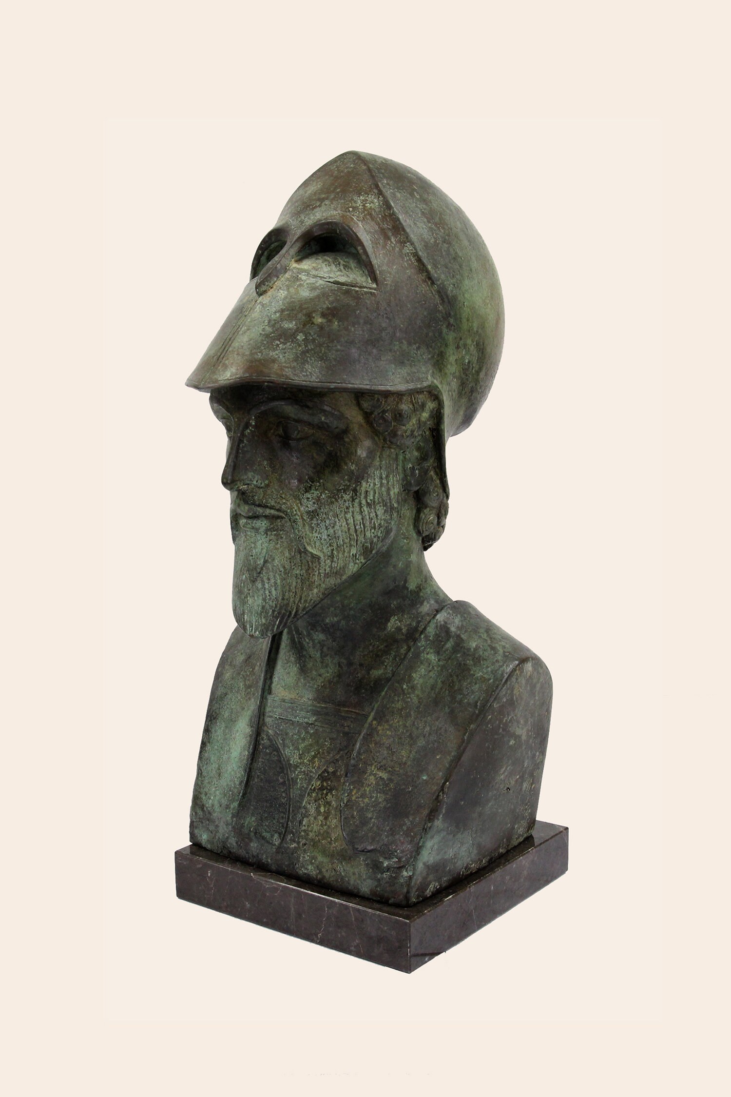 Ajax the Great Statue Aias Solid Bronze Bust Sculpture Greek - Etsy