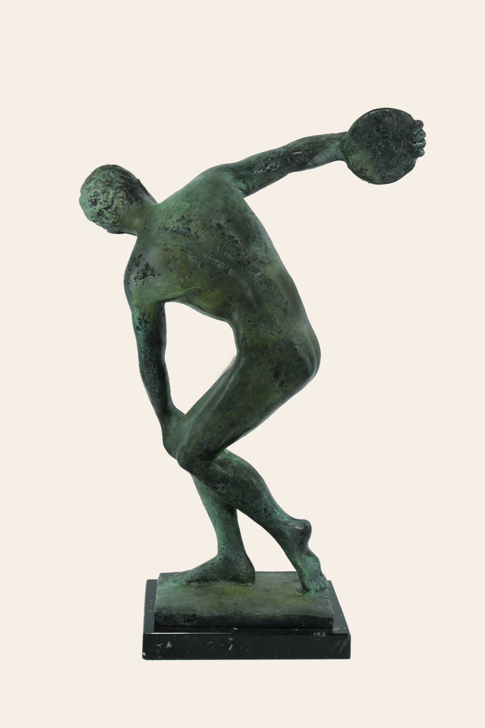 Discobolus of Myron Ancient Greek Disc Thrower Olympic Games | Etsy
