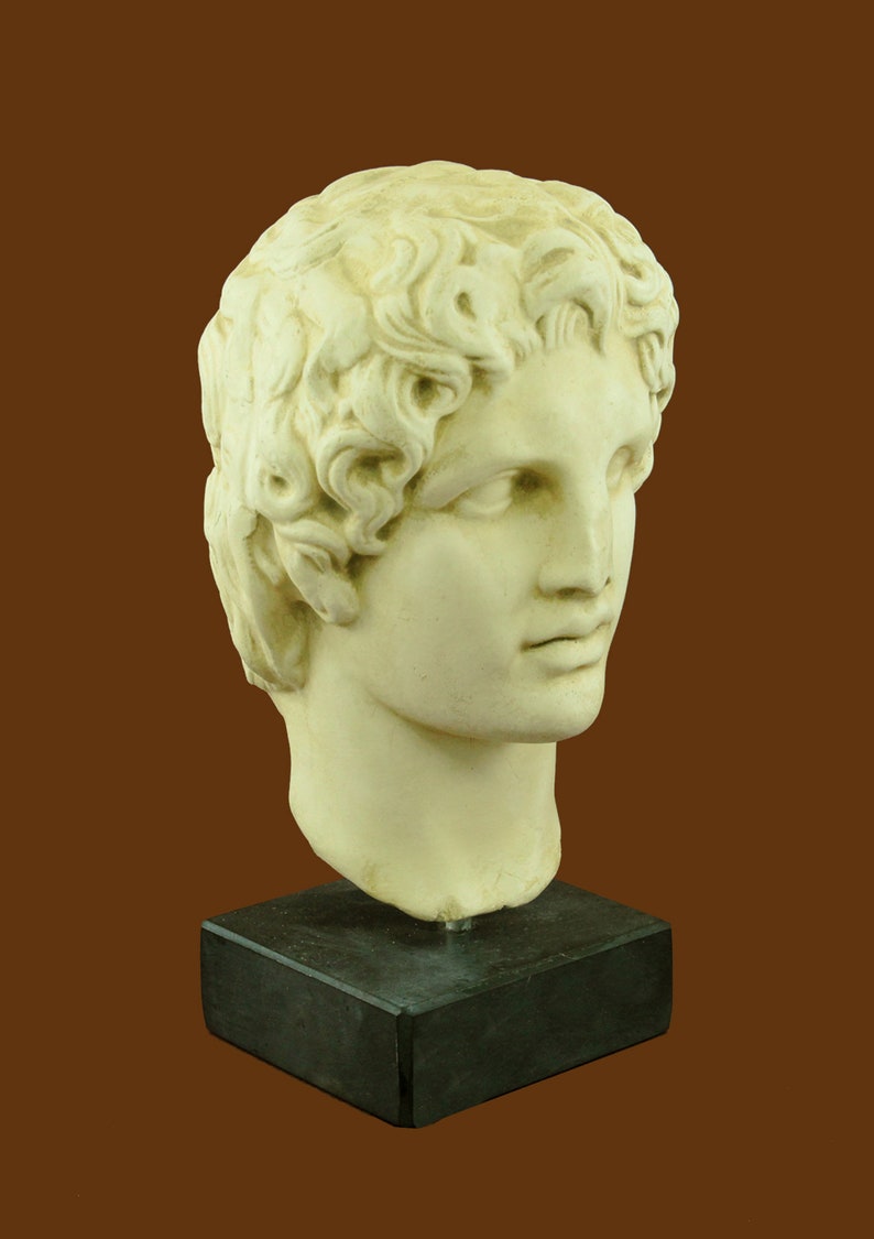 Alexander the Great Ancient Greek Demi-god Head Of Alexander | Etsy