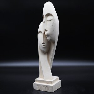 Devotion Couples Porestone Figurine Art, Large Statue Figurine, Love ...