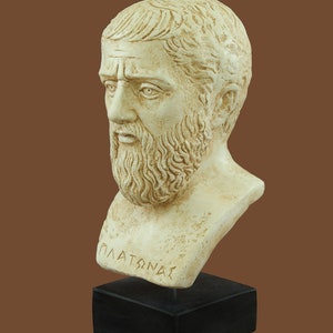 Plato Head Sculpture, Head Bust Museum Replica Philosophy Statue ...