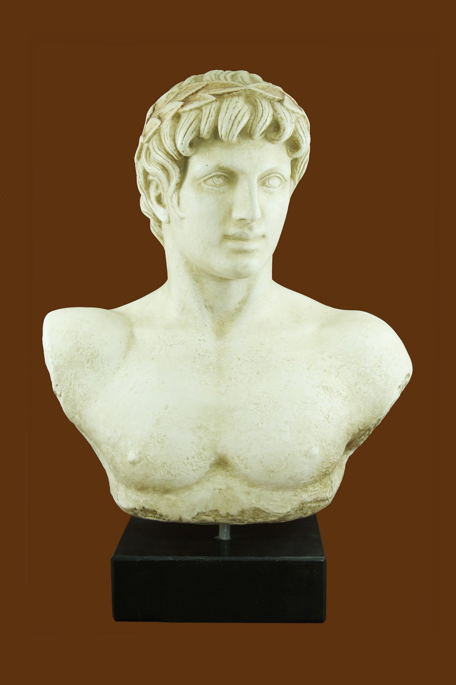 Statue d’Apollon Statue de Dieu grec Sculpture en plâtre Grèce antique ...
