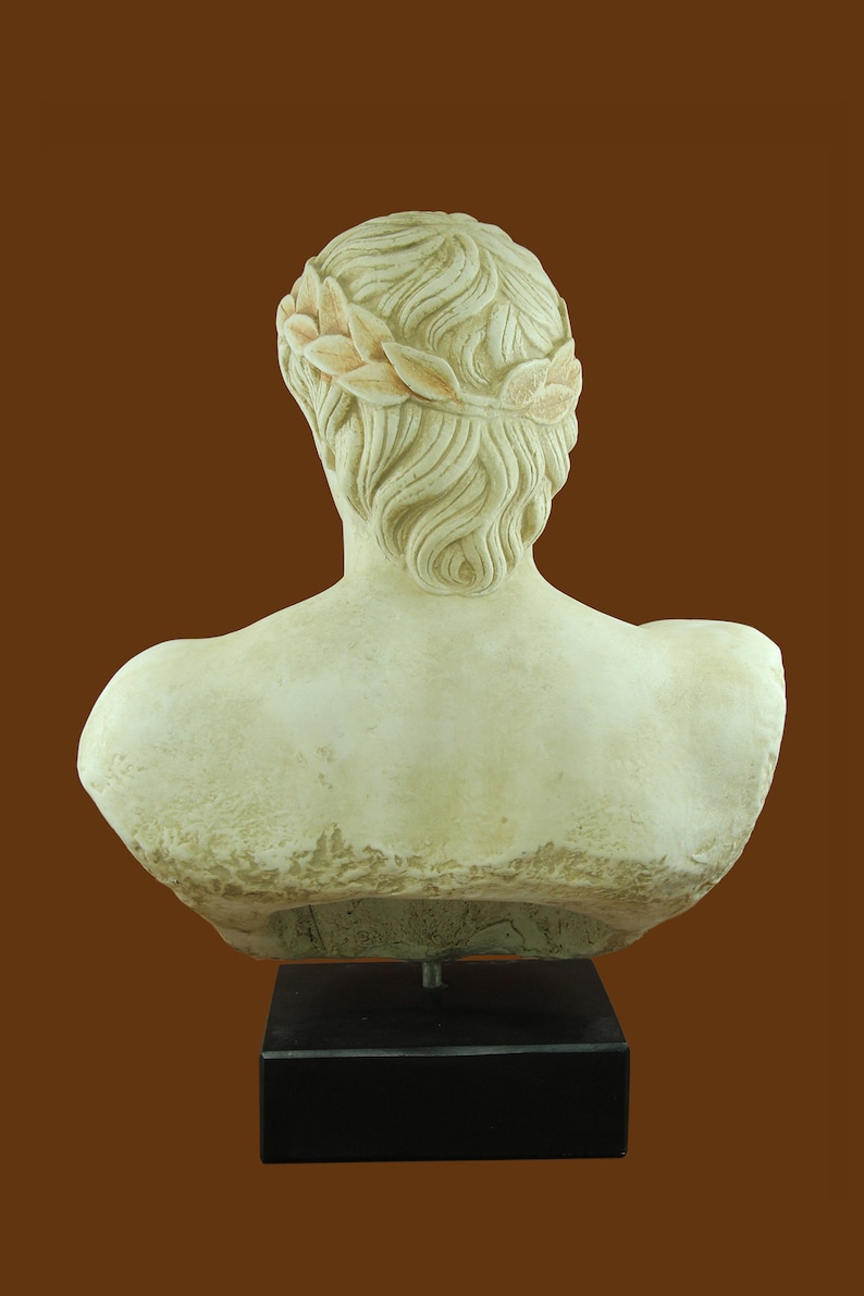 Apollo Bust Statue Greek God Plaster Sculpture Ancient Greece | Etsy