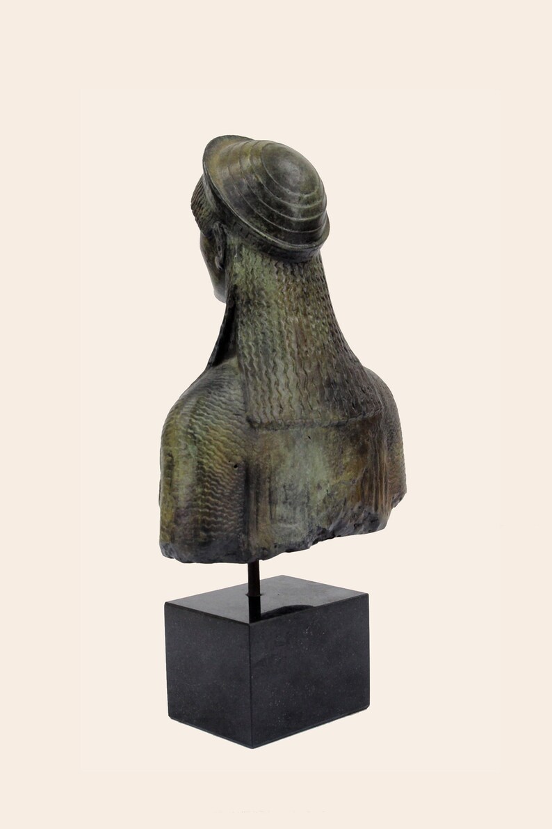 Korai Acropolis Statue, Female Greek Athene Statue, Solid Bronze Greek ...