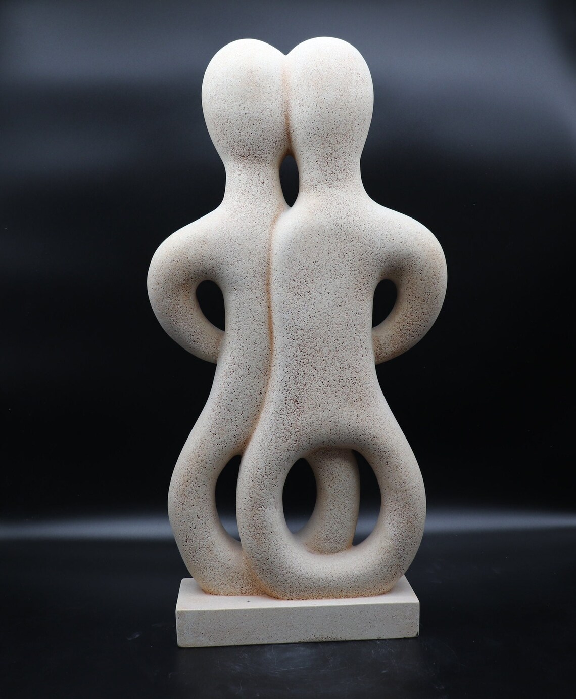 Couples Porestone Figurine Art Large Statue Figurine Museum - Etsy