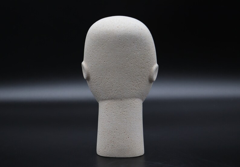 Idol Head Porestone Statue, Cycladic Museum Replica Figurine, Art ...