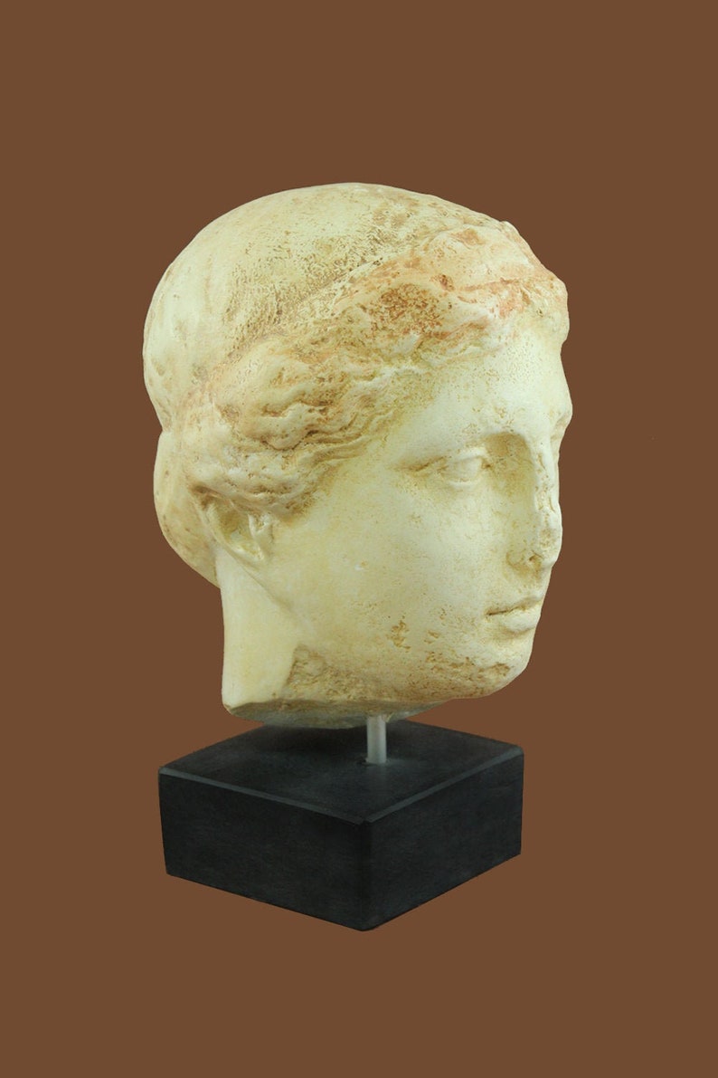 Aphrodite Statue Head Plaster Casting Aphrodite Goddess Greek | Etsy