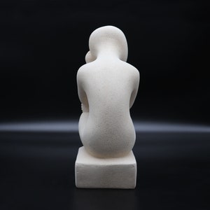 Cycladic Art, Thinker Statue, Cycladic Sculpture, Thinking Man, Ancient ...
