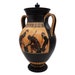 Greek Pottery Amphora of Exekias Black Figure Vase Achilles - Etsy