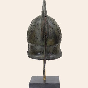 Big Chariot Helmet Solid Bronze Ancient Greek Art Museum Reproduction ...