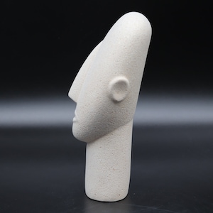 Idol Head Porestone Statue, Cycladic Museum Replica Figurine, Art ...