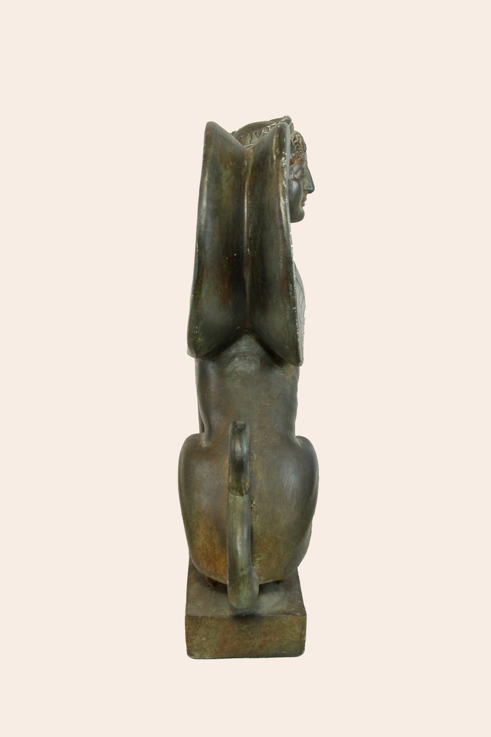 Greek Sphinx Statue, Plaster Casting Greek Mythology Sphinx Plaster ...