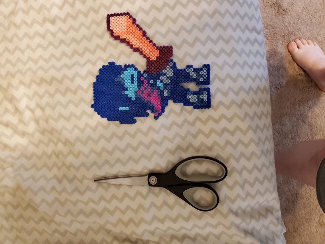 DELTARUNE Kris Perler Bead Sprite Set - Etsy Singapore