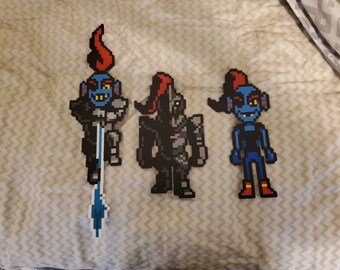 UNDERTALE Dog Perler Bead Sprite Set - Etsy