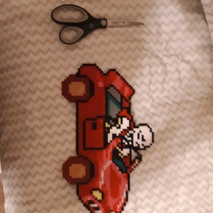 UNDERTALE Papyrus Car Perler Bead Sprite - Etsy