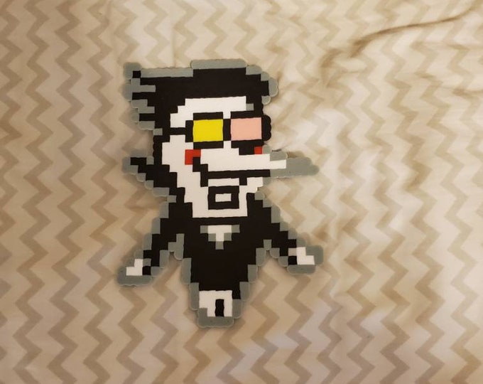 DELTARUNE Spamton G. Spamton Perler Bead Sprite - Etsy UK