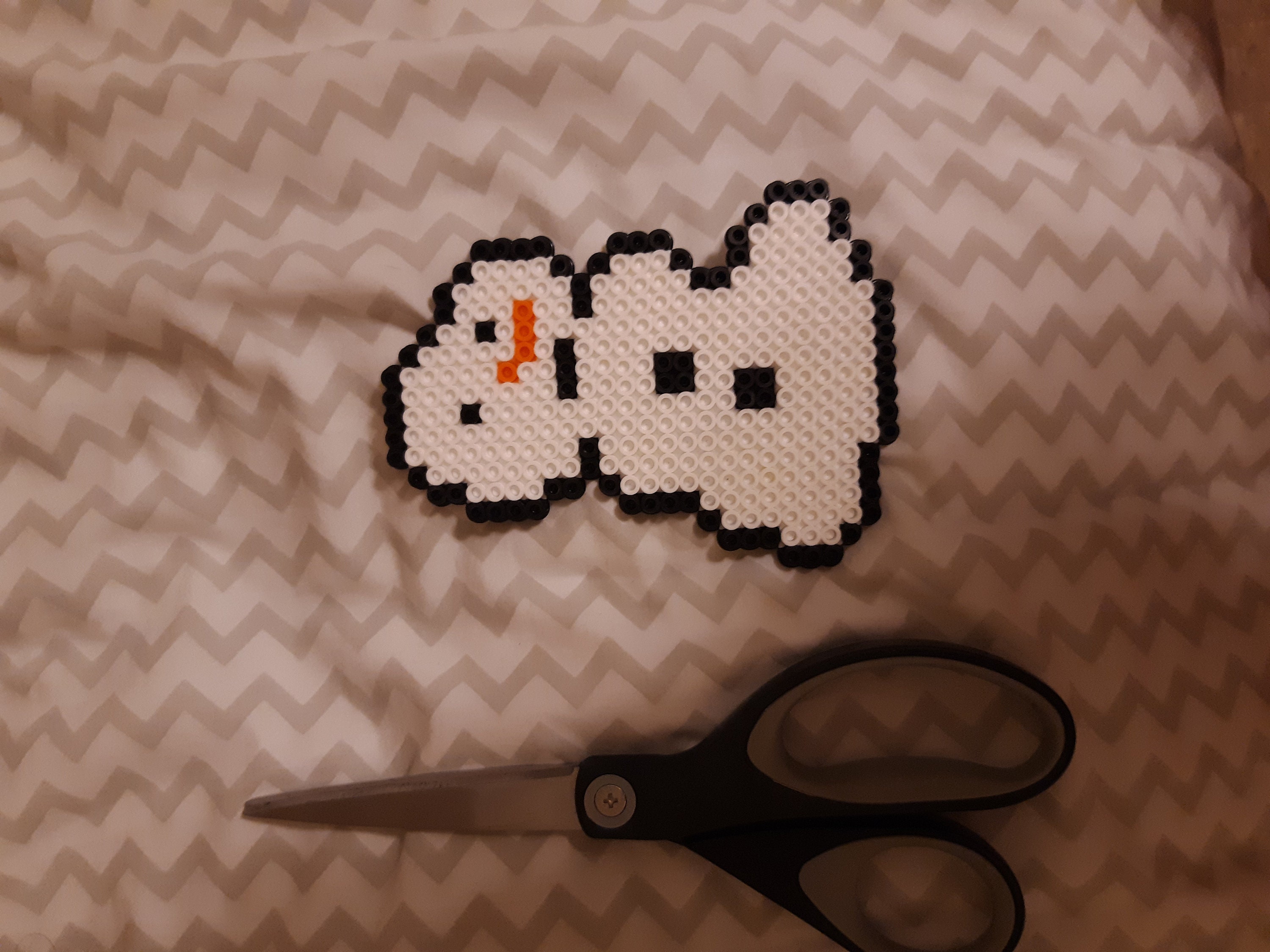 UNDERTALE Snowman Perler Bead Sprite Set - Etsy Ireland